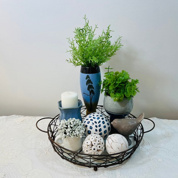 Blue Centerpieces - Etsy