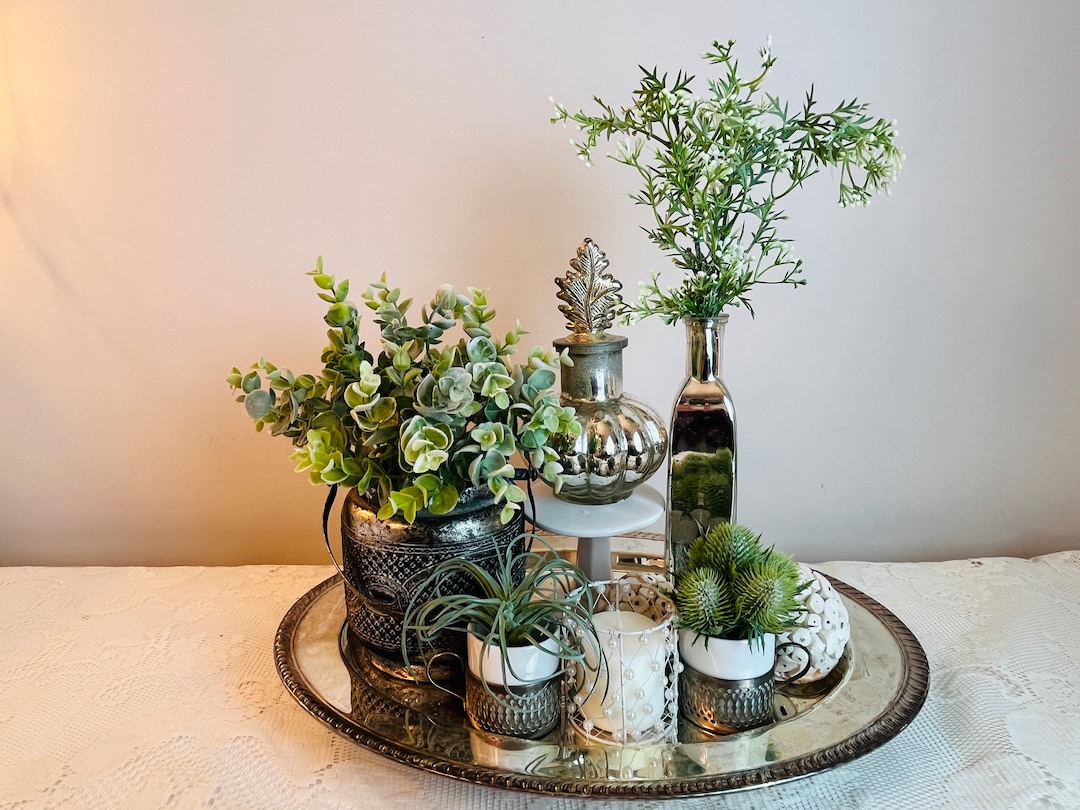 Silver Centerpiece, Vintage, Centerpieces, Arrangements, Formal ...