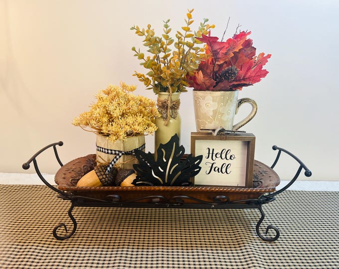 Fall Kitchen Island Centerpieces, Fall Island Centerpieces, Fall ...
