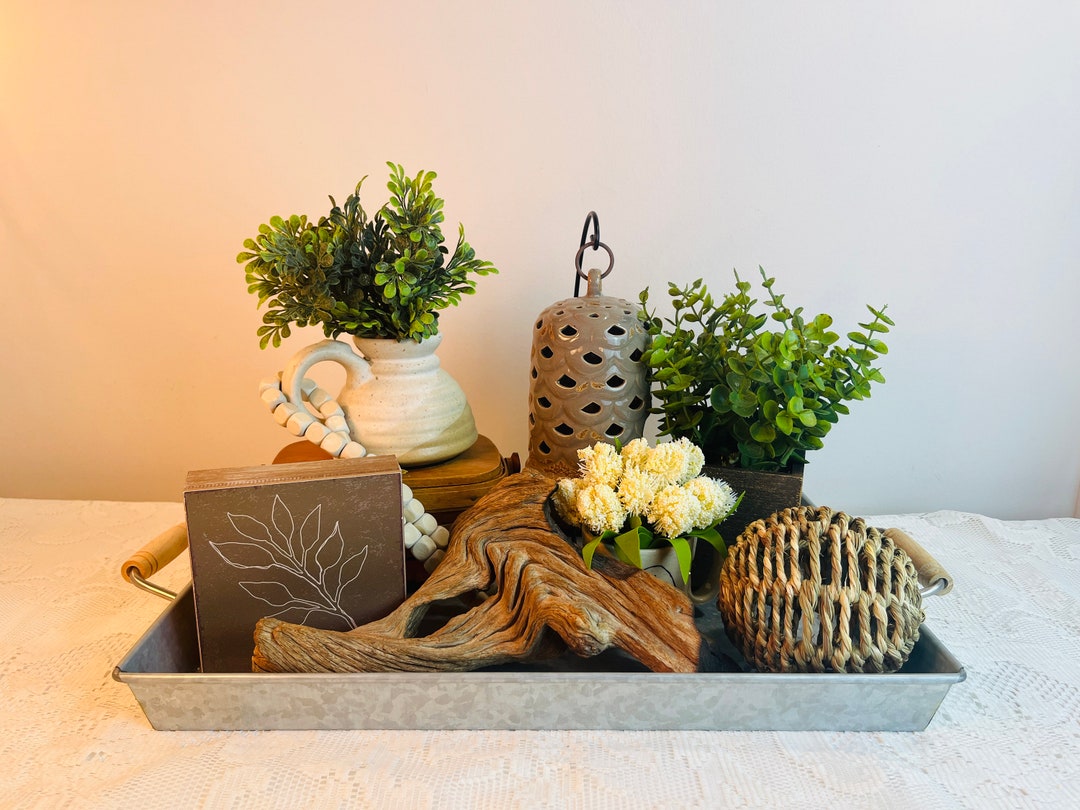 Rustic Centerpiece, Centerpieces, Kitchen Island Centerpiece, Nature ...