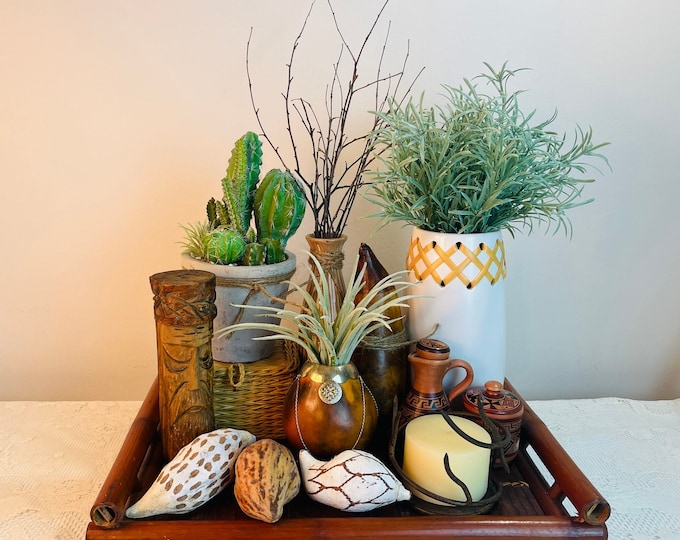 Southwest Centerpiece, Centerpieces, Kitchen Island Centerpiece, Native ...