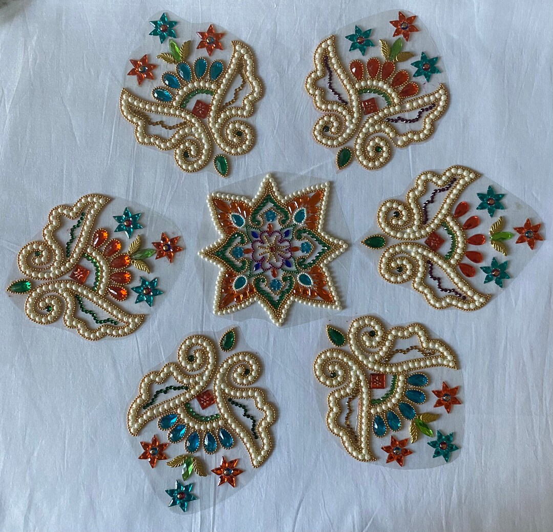 Stunning Rangoli Set - Etsy