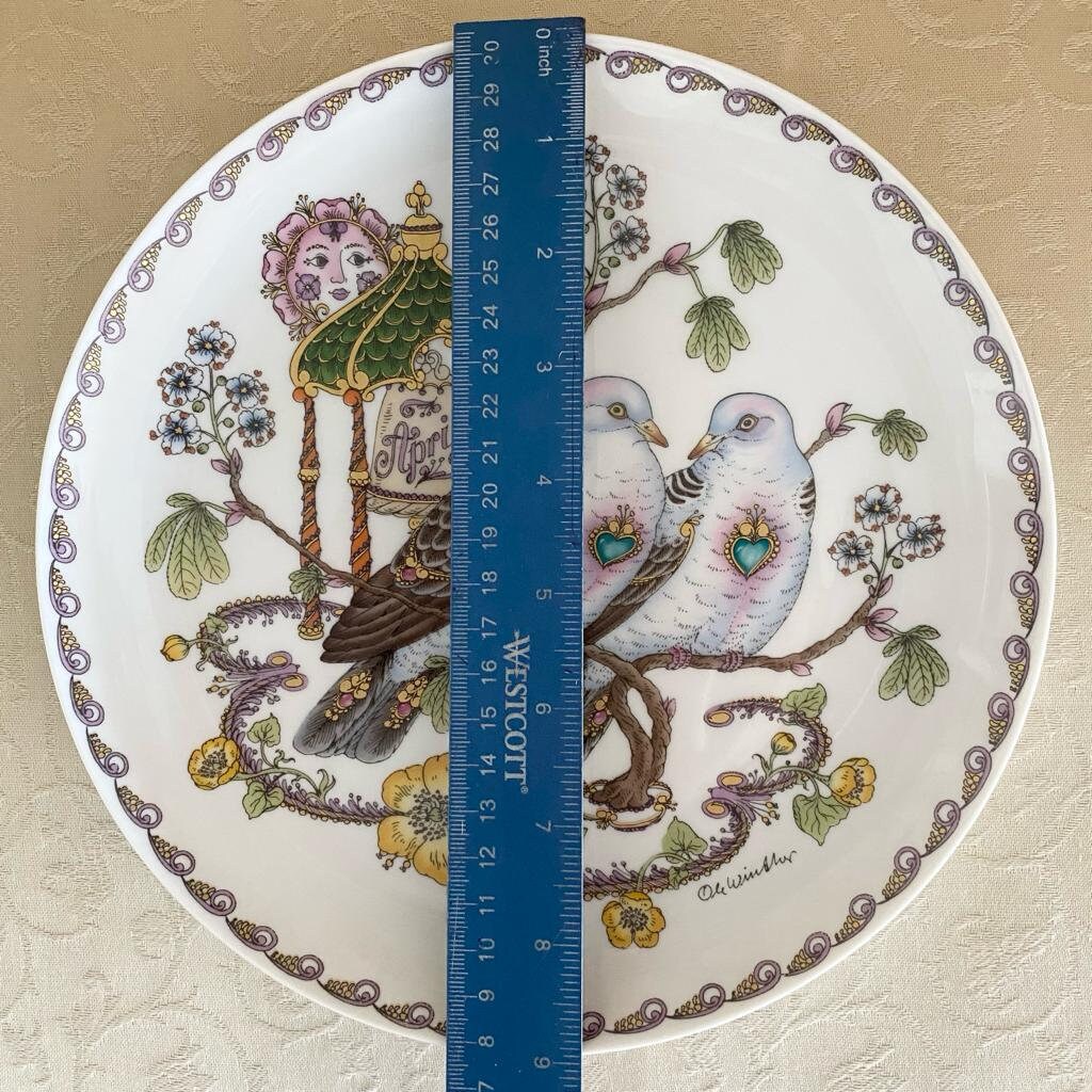 Vintage Hurschenreuter Germany Ole Winther April Turtledove Bird ...