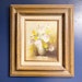 Vintage B. Ferber Floral Oil Painting - Matted Wood Frame - Etsy