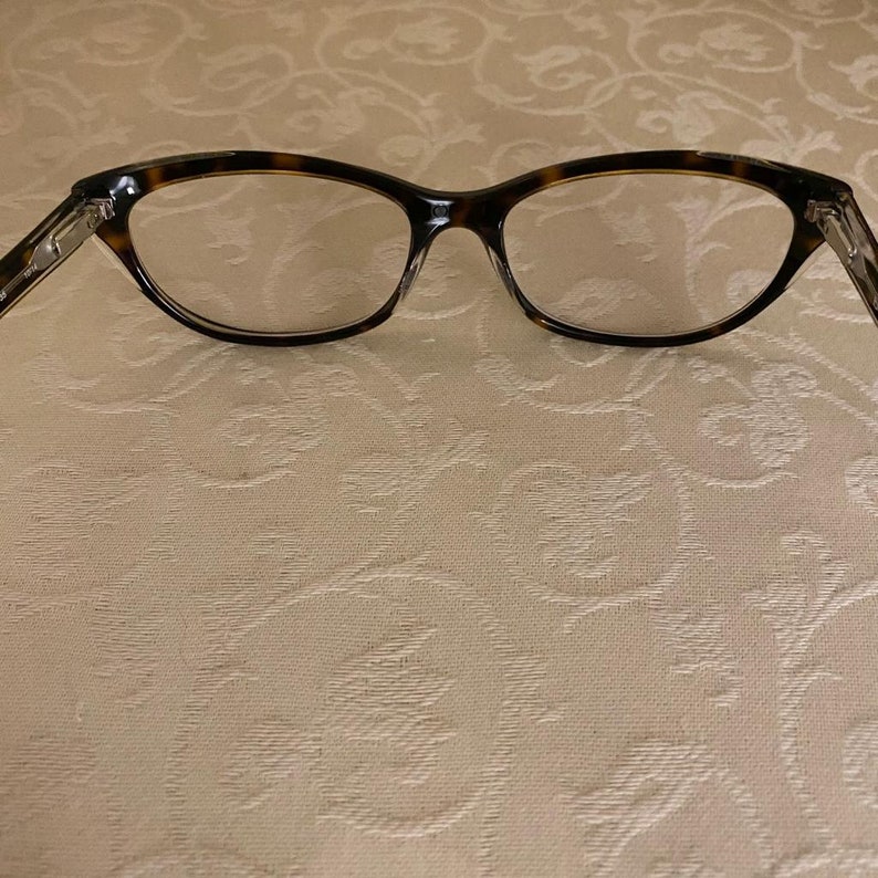 Bebe Designer Jealous BB5074 215 Tortoise Crystal Cat Eye Full Rim ...