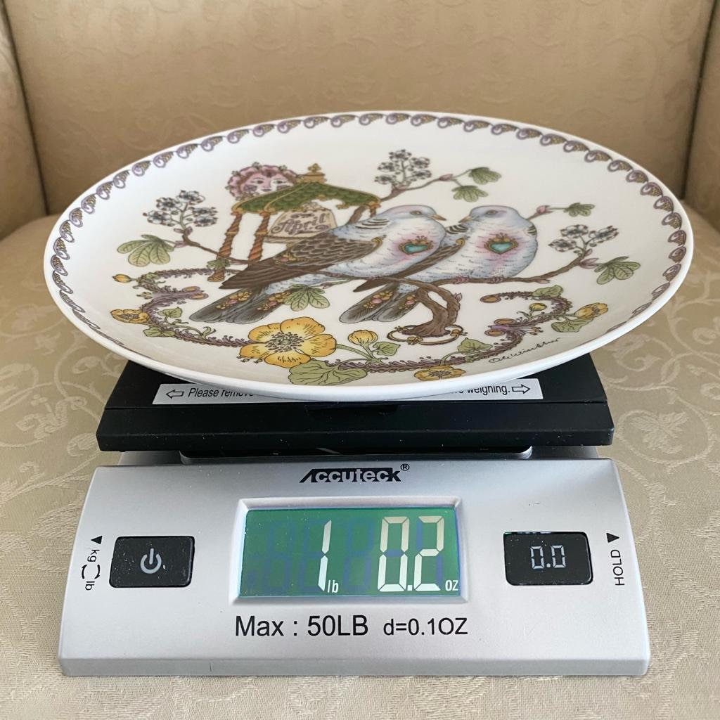 Vintage Hurschenreuter Germany Ole Winther April Turtledove Bird ...