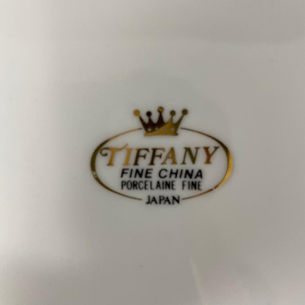 Vintage Hand Painted Tiffany Fine China Porcelain Japan Plate - Etsy