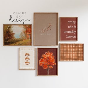 October Wall Art Mega Bundle | Fall Prints | Autumn Gallery Wall Set ...