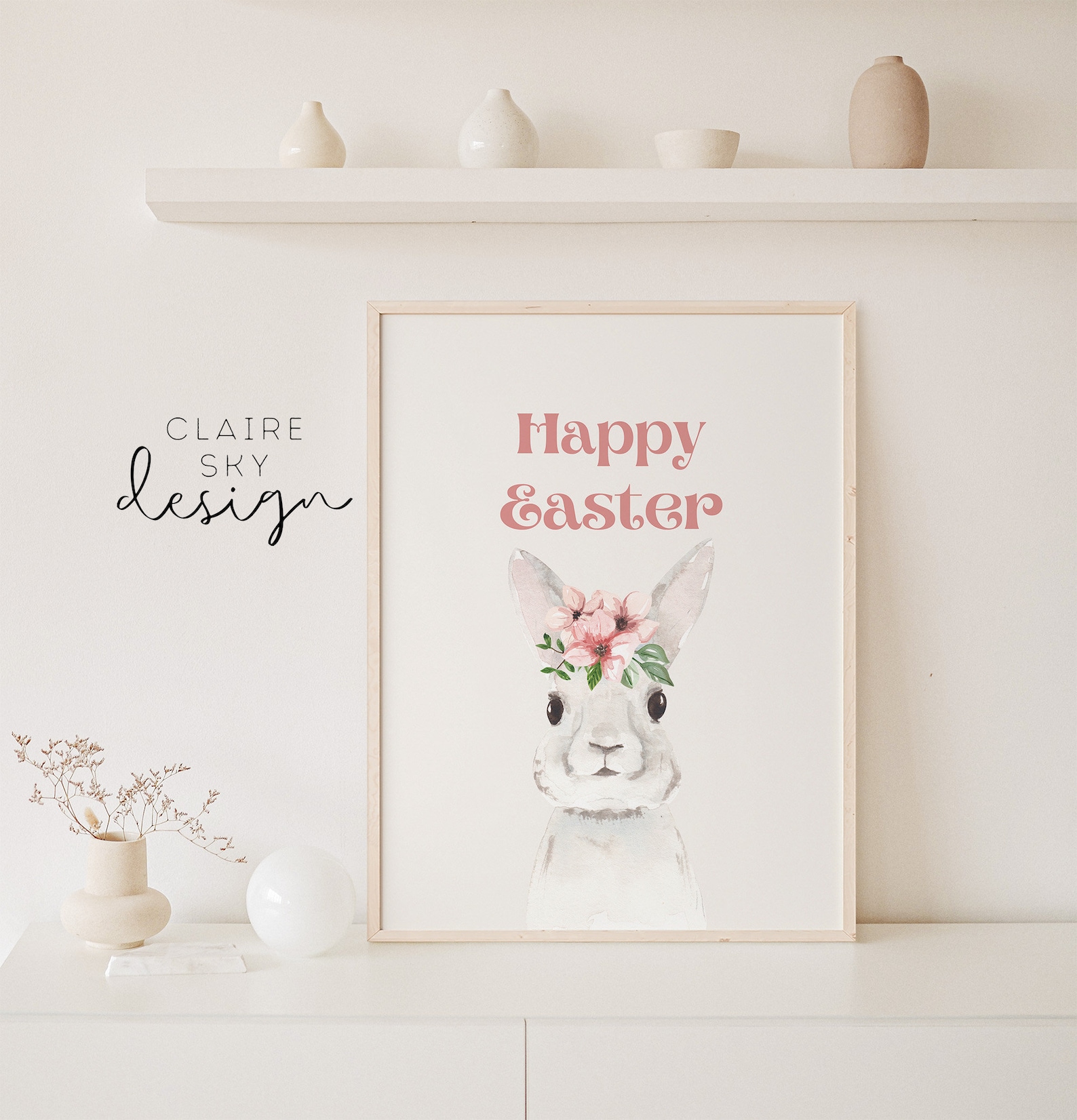 Printable Easter Wall Art Easter Prints Set of 10 Spring Wall Art ...
