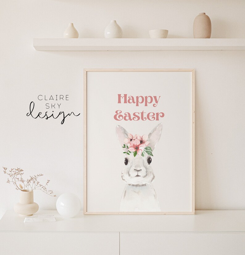 Printable Easter Wall Art Easter Prints Set of 10 Spring - Etsy