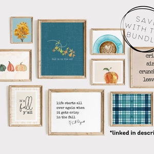 Teal Pumpkin Printable Wall Art | Fall Watercolor Pumpkin Print ...