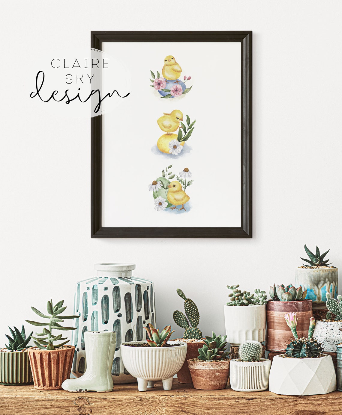 Easter Printable Wall Art | Easter Print | Spring Wall Decor | Pastel ...
