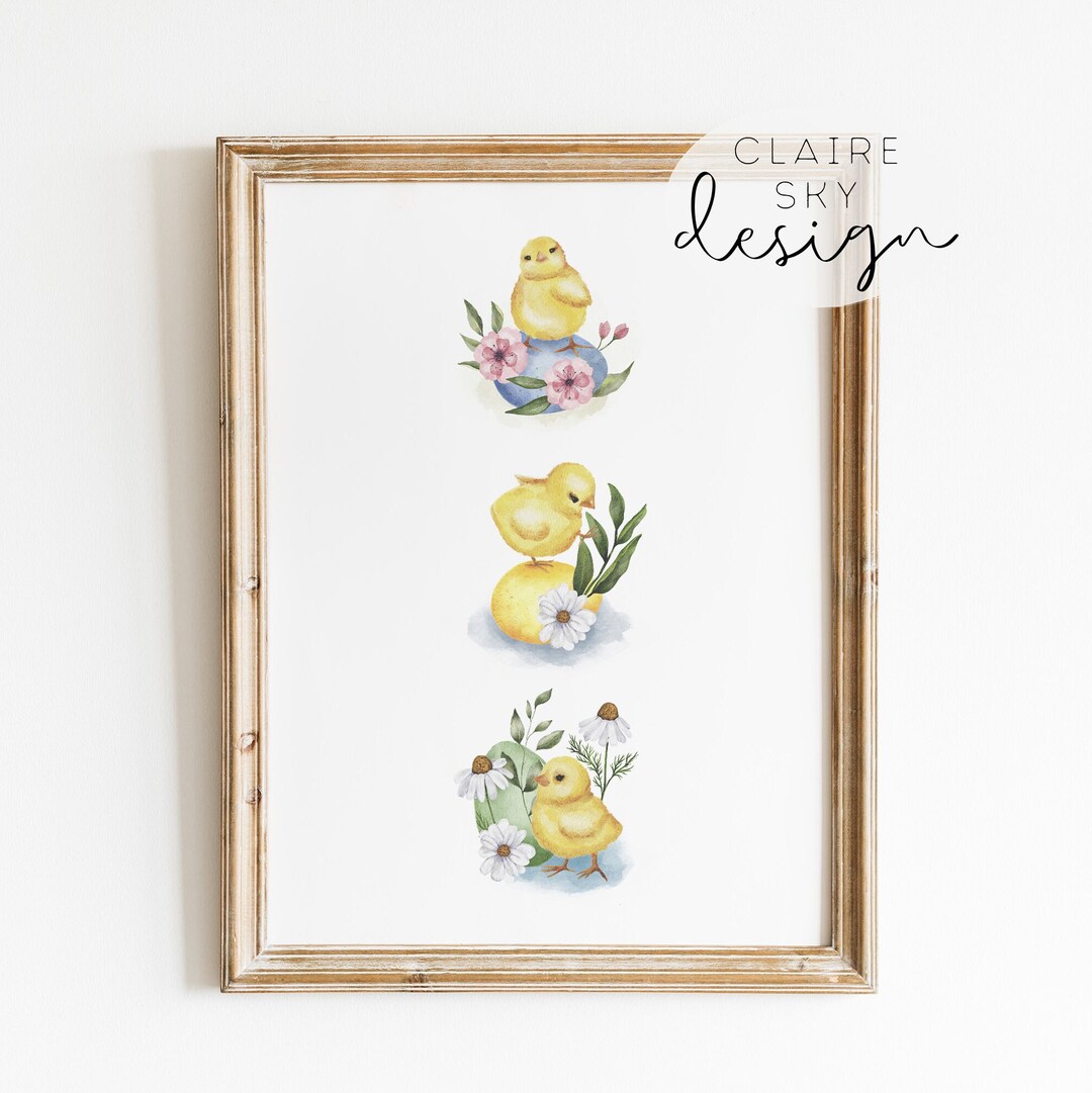Easter Printable Wall Art | Easter Print | Spring Wall Decor | Pastel ...