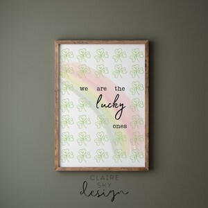 St Patricks Day Prints Set of 10 | Lucky Irish Printable Wall Art ...