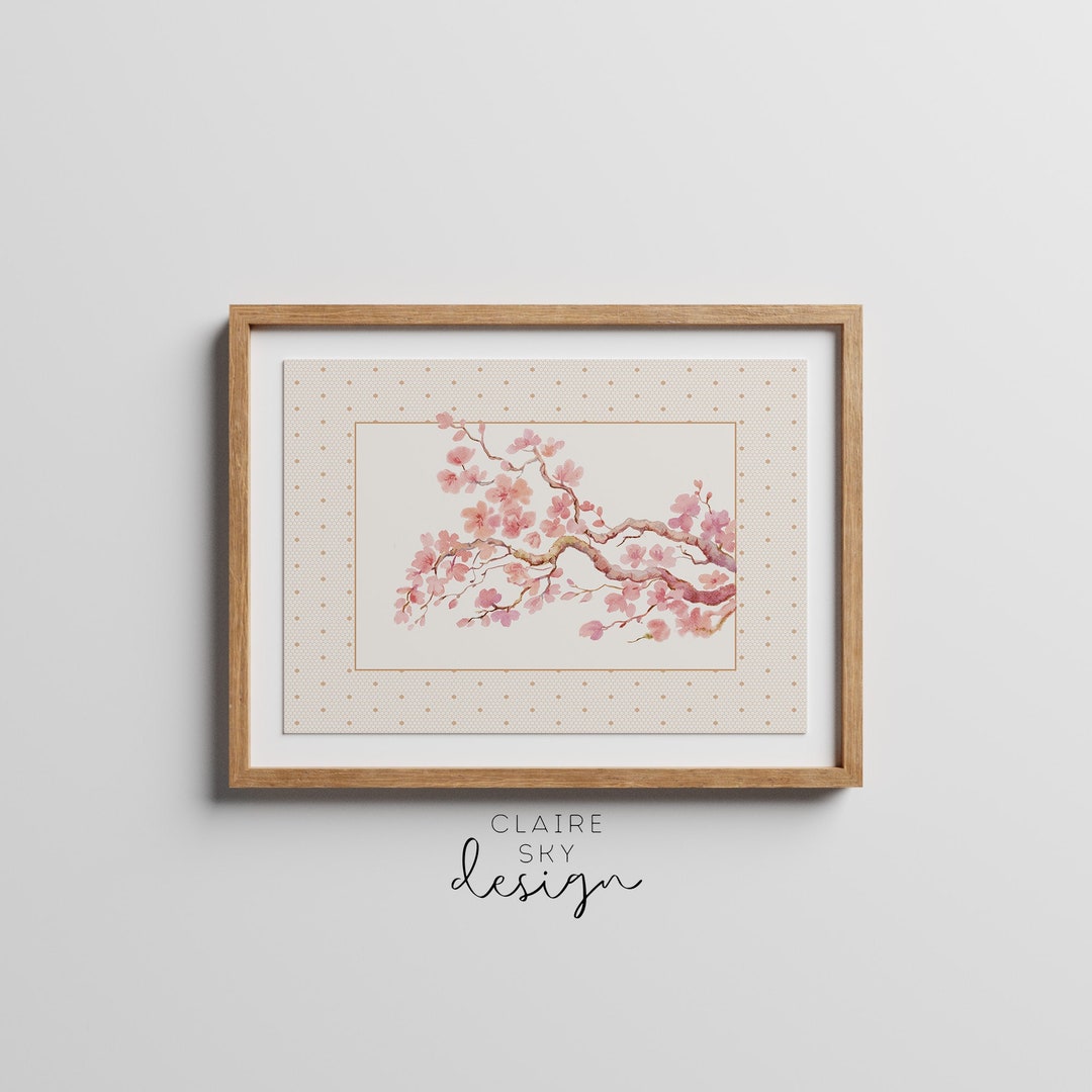 Spring Floral Print | Spring Botanical Print | Spring Printable Art ...