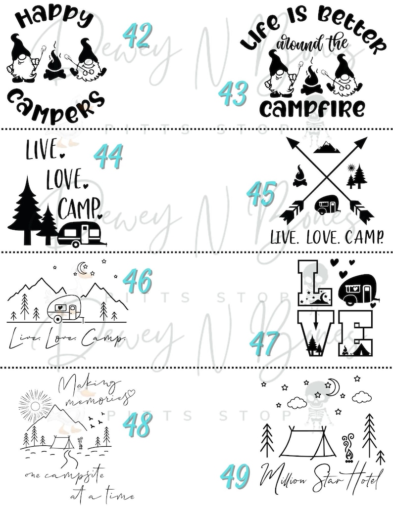 Camping Bucket Decal / Camping / Decals / Vinyl / Decal Only / Camping ...