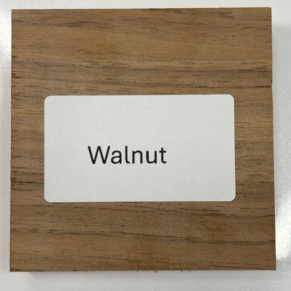 Walnut Wood Sample - Etsy