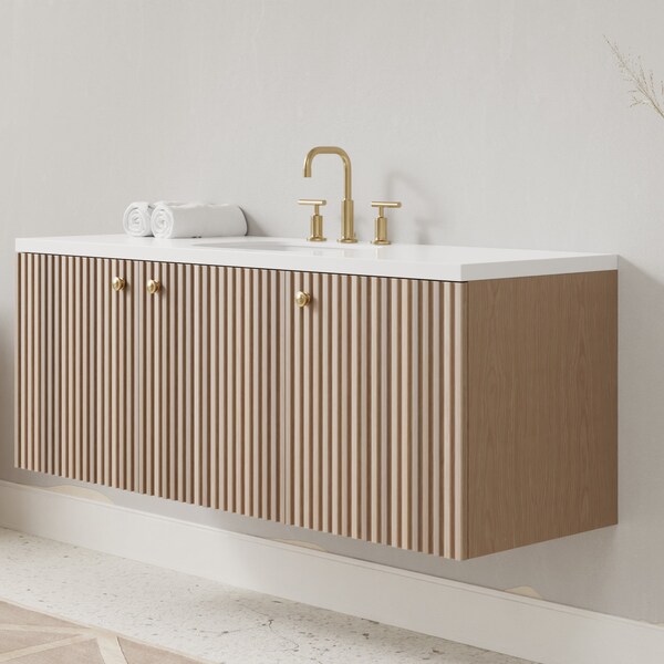 Wood Floating Vanity - Etsy