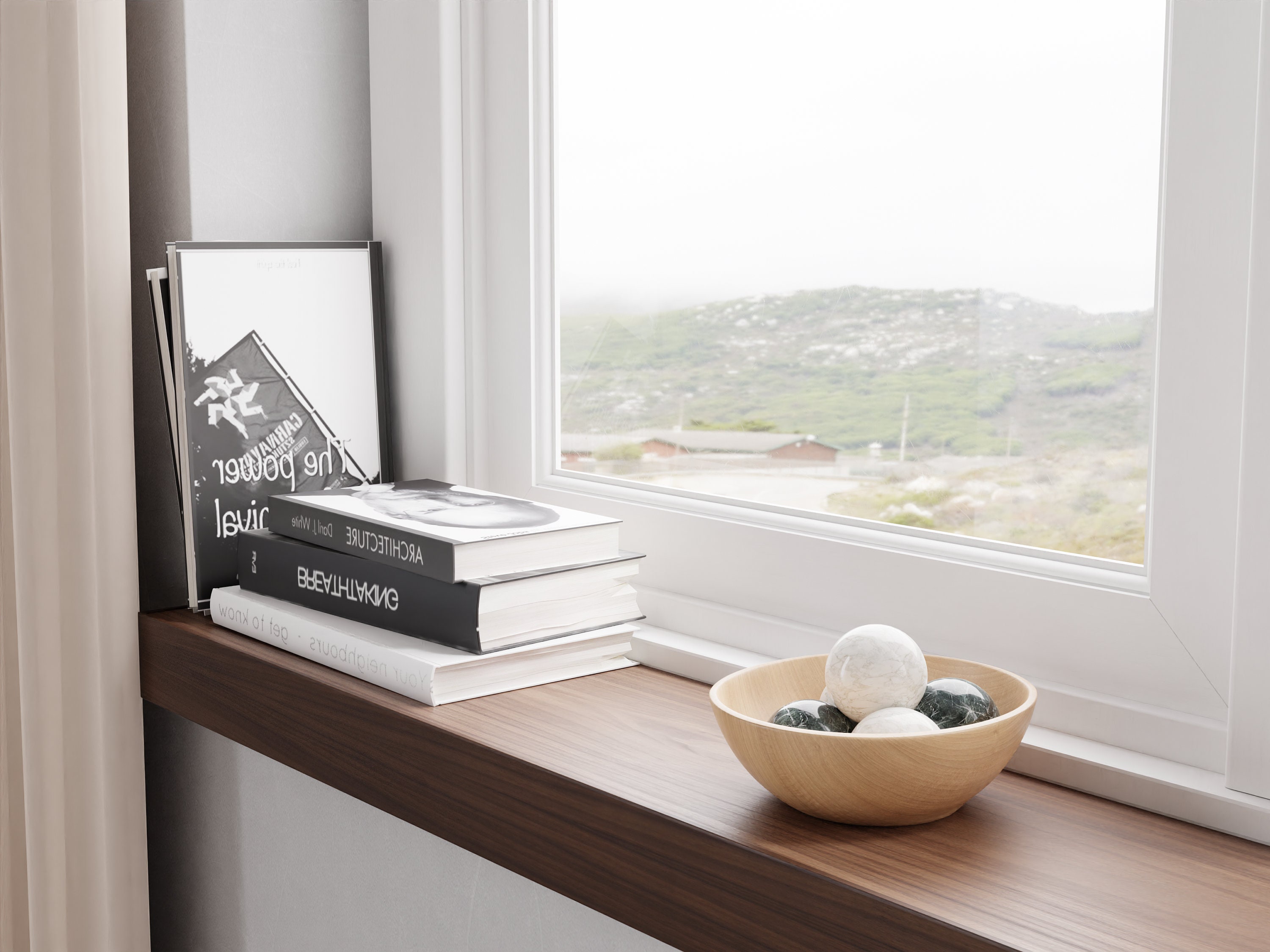 Natural Wood Veneer Window Sill - Etsy UK