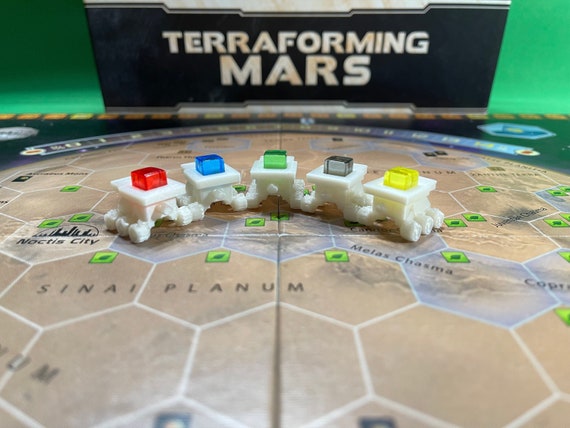 Terraforming Mars Rover Style Player Trackers | Etsy
