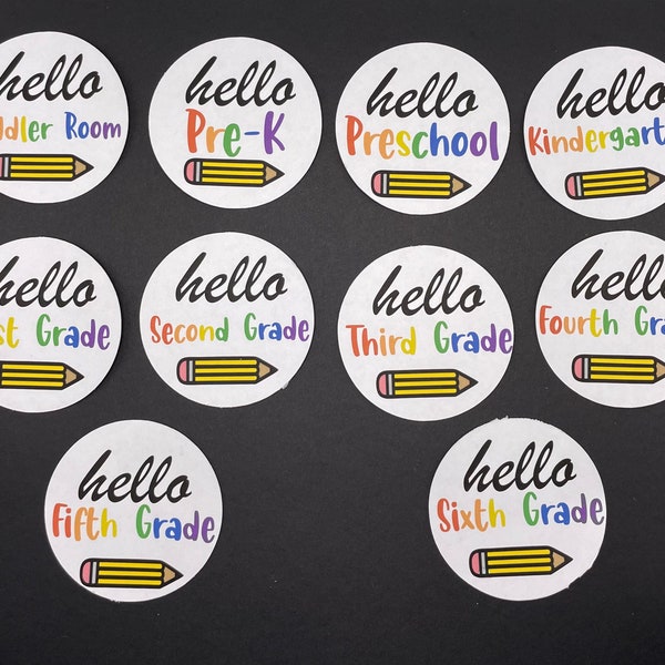 Hello 2nd Grade - Etsy