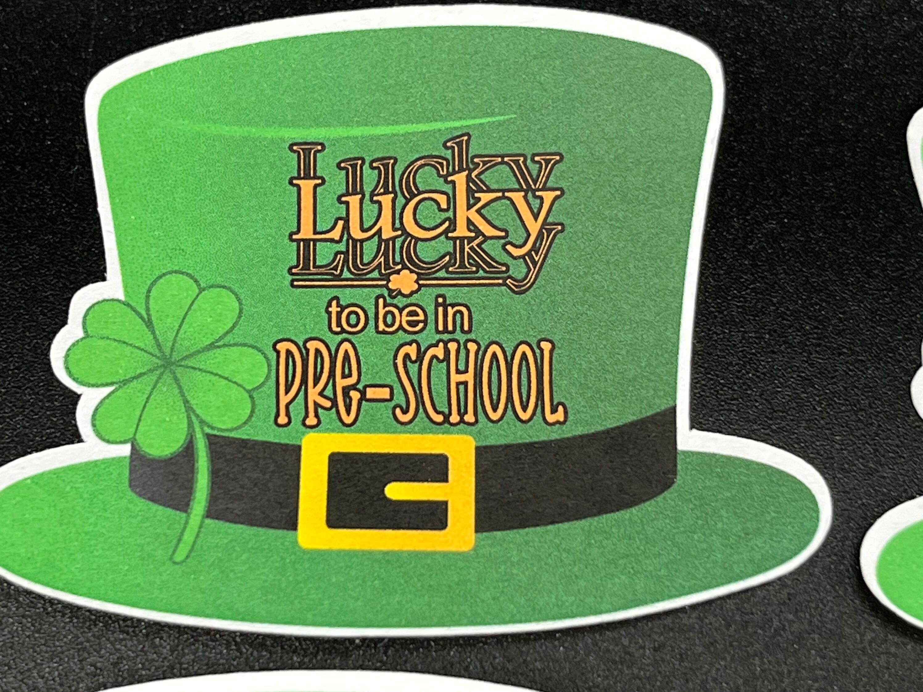 St. Patricks Day Grade Level Stickers - Etsy