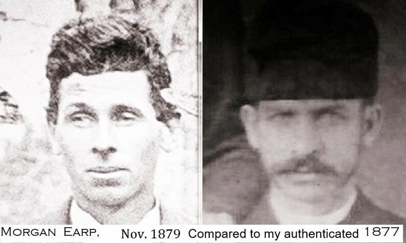 Wyatt Earp & His Three Brothers 1/6th Plate TINTYPE C.1877 - Etsy