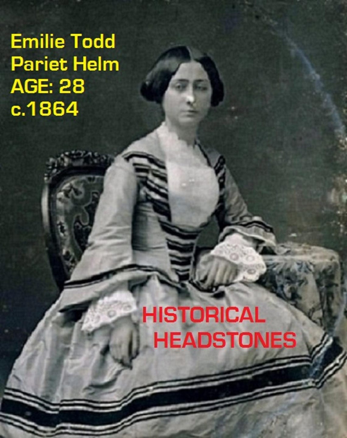 Emilie Todd Helm / MARY Lincoln's 1/2 SISTER / Abraham Lincoln's Sister ...