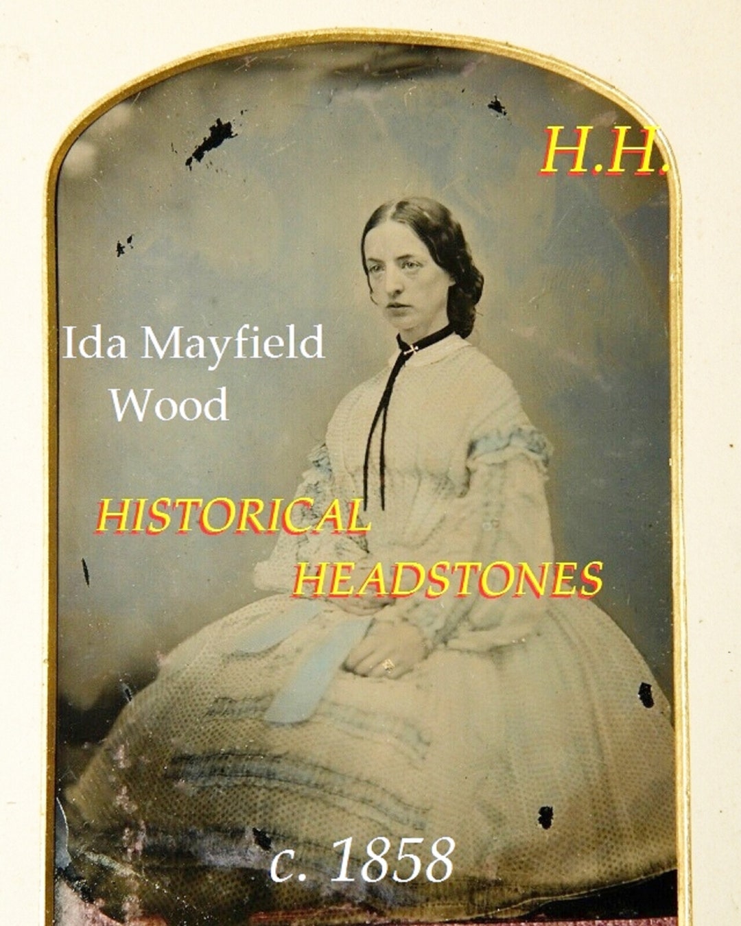 Ida Mayfield WOOD, AMBROTYPE of Millionaire Recluse of Harold Square ...