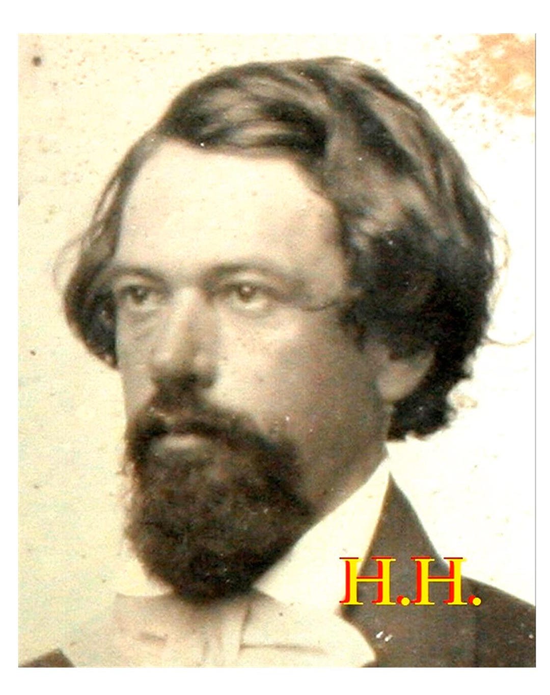 Poet ALFRED LORD TENNYSON Early Half Plate Daguerreotype C.1847 ...
