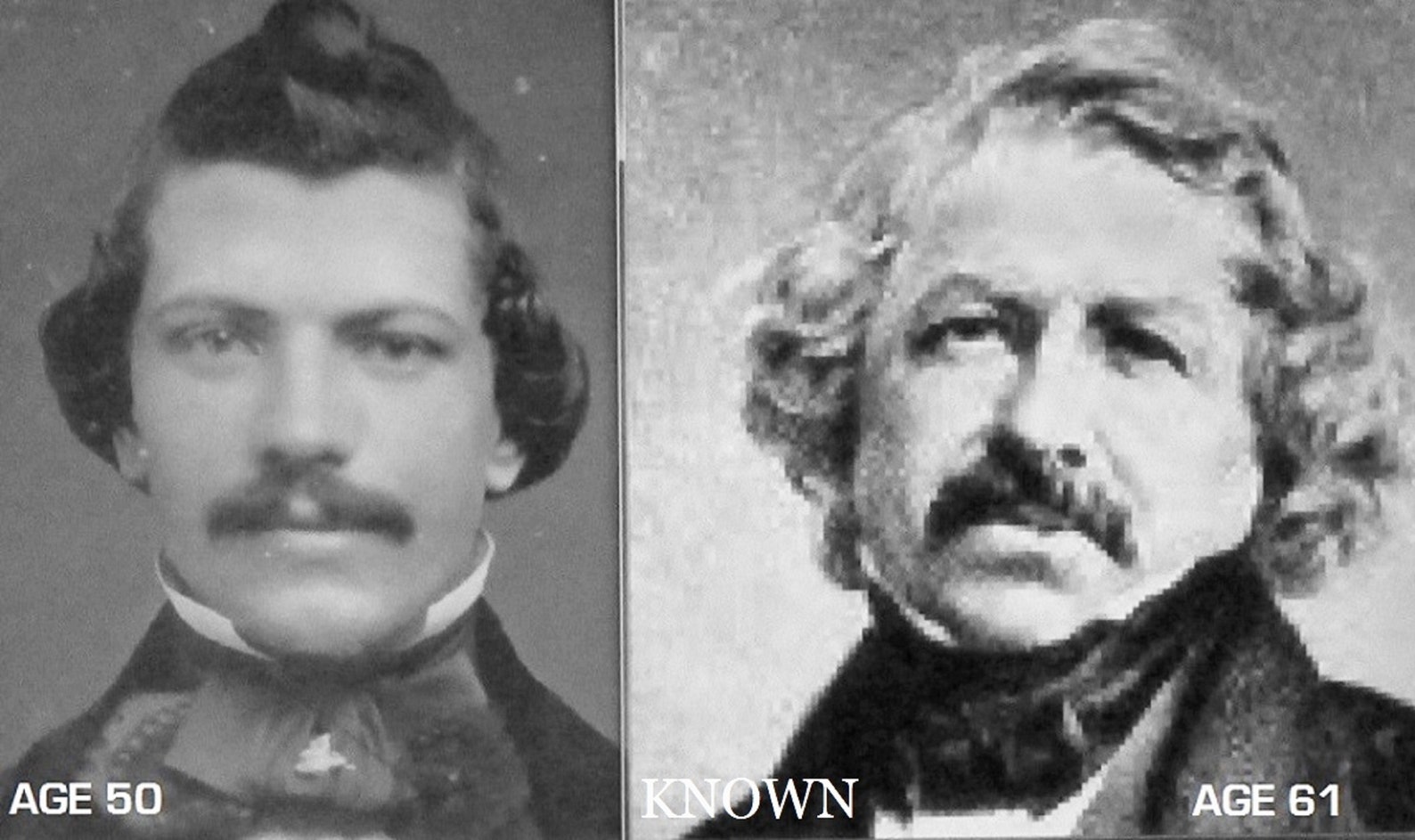 LOUIS DAGUERRE the Father of Photography FIRST Believed Image 1/6th ...