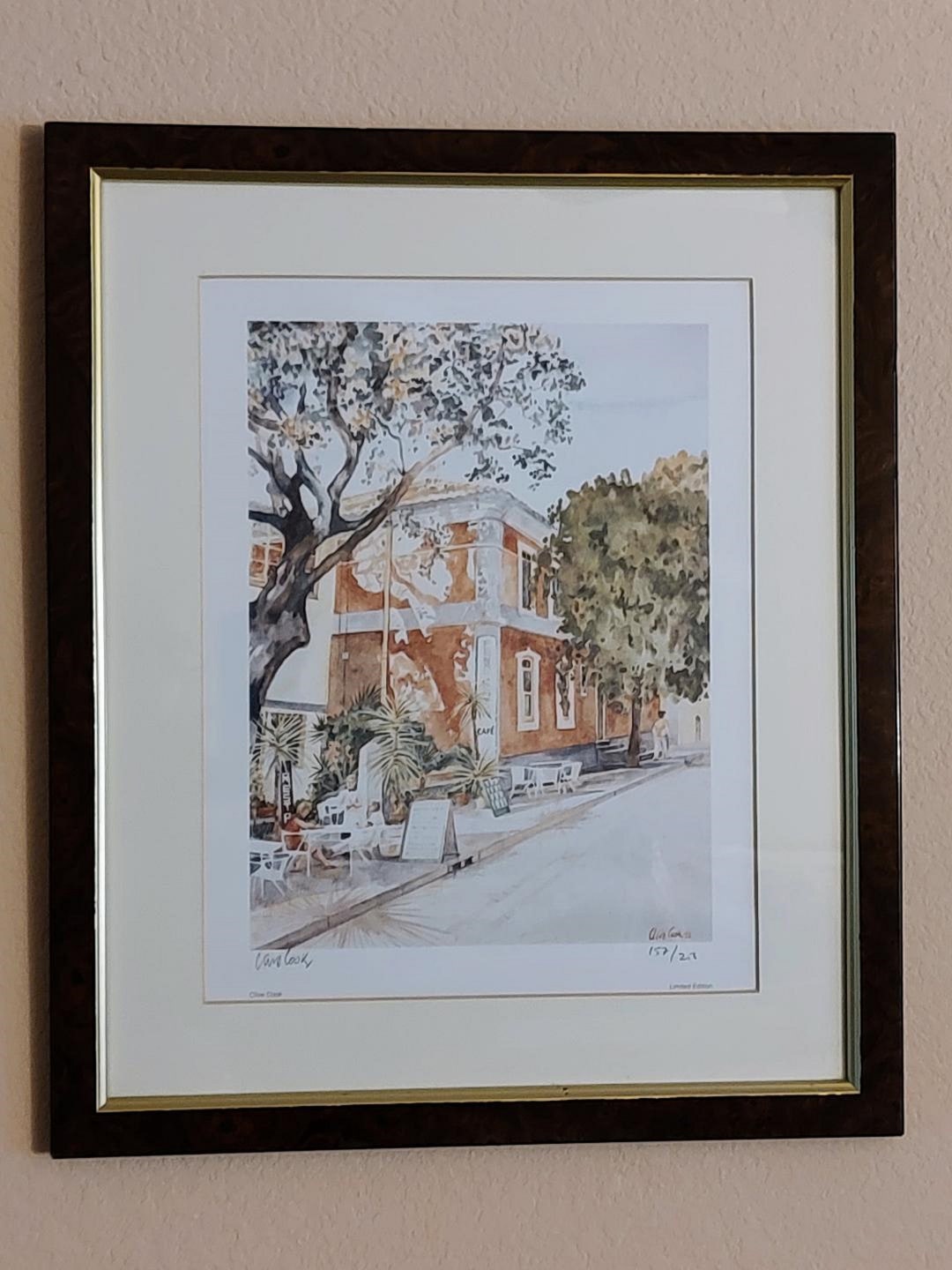 Clive Cook Impressionist Water Color Print / Signed and No. 157: 218 ...