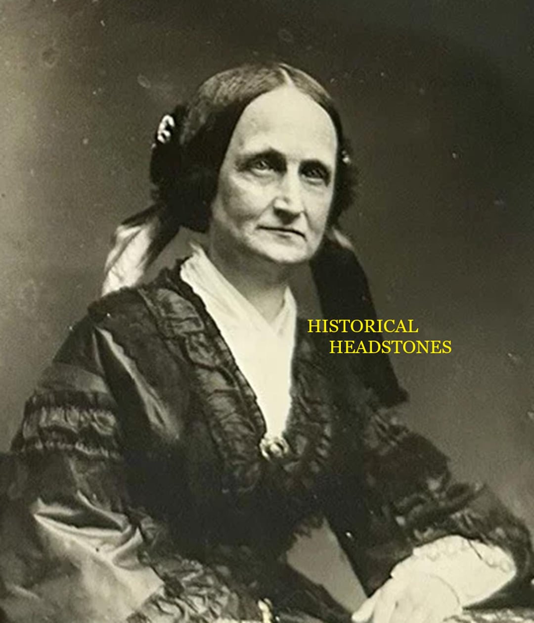 Mary Anna Custis Lee 1/2 Plate Ambrotype C.1860 wife of General Robert ...