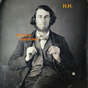 2 X TOMBSTONE Founding Father ED SCHIEFFELIN 1/6th Plate Daguerreotype ...