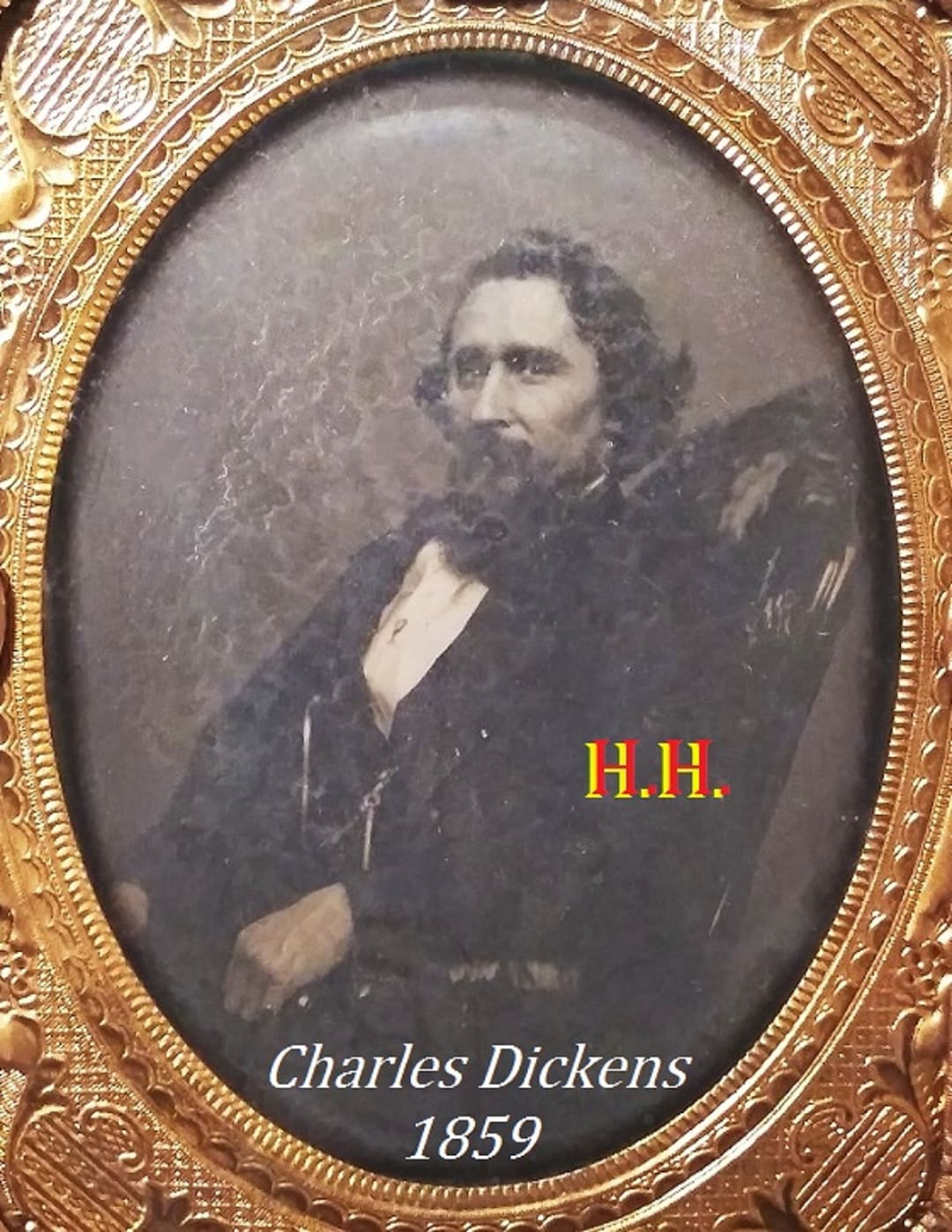 SET of 1/4th Plate Daguerreotypes, CHARLES DICKENS & His Mistress ...