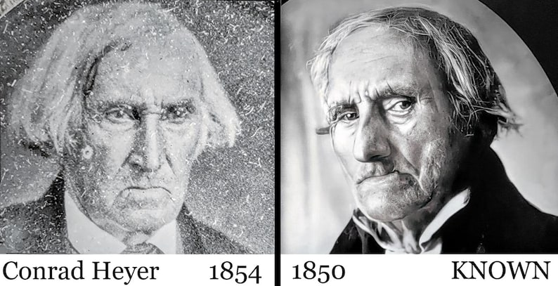CONRAD HEYER *revolutionary War Vet & the OLDEST Man to Be Photographed ...