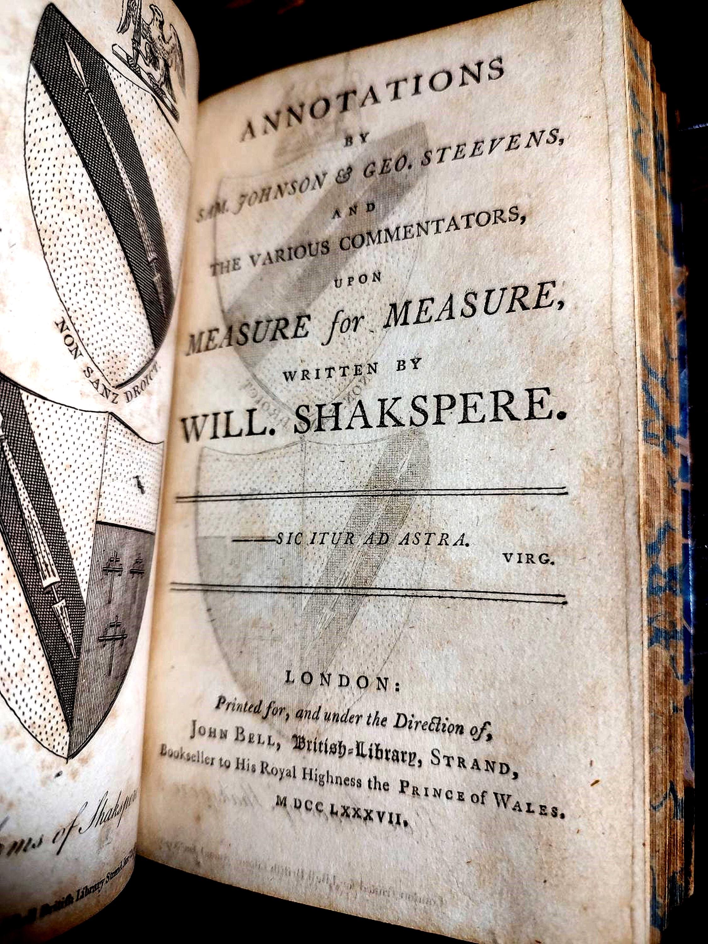 The Plays of WILLIAM SHAKESPEARE, Annotations by Samuel Johnson ...