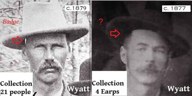 Wyatt Earp & His Three Brothers 1/6th Plate TINTYPE C.1877 - Etsy
