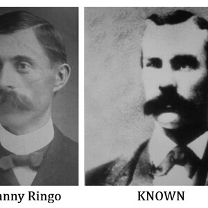 Outlaw JOHNNY RINGO Cabinet Card C.1878 as Featured in Historical ...