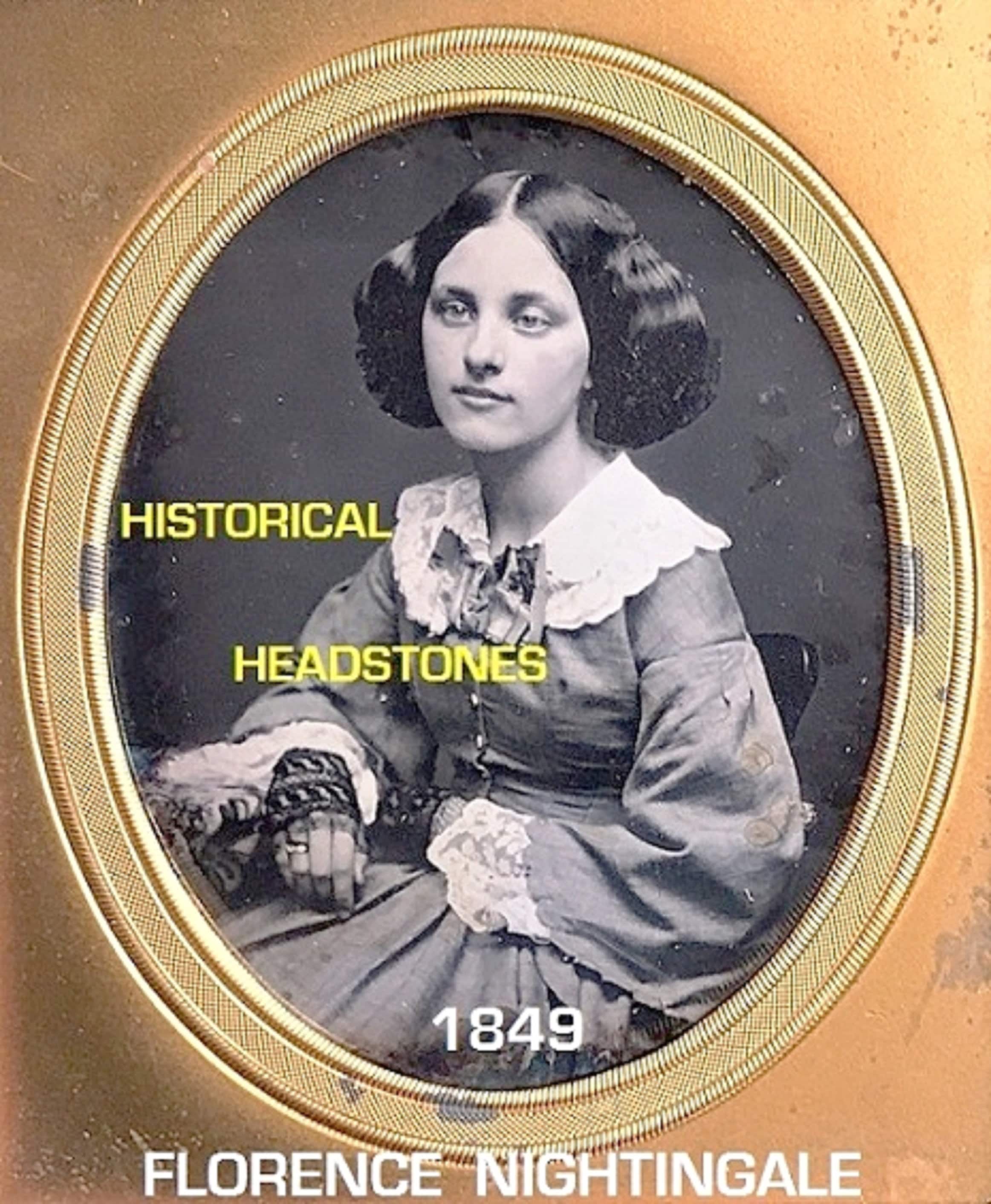 FLORENCE NIGHTINGALE 1/6th Daguerreotype, C.1849 Wedding Proposal ...