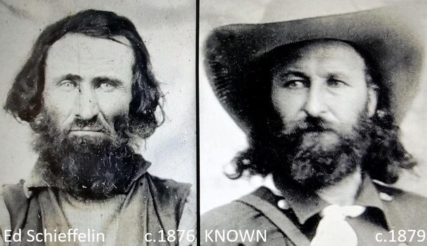 TOMBSTONE Founding Father ED SCHIEFFELIN 1/9th Plate Tintype C.1876 ...