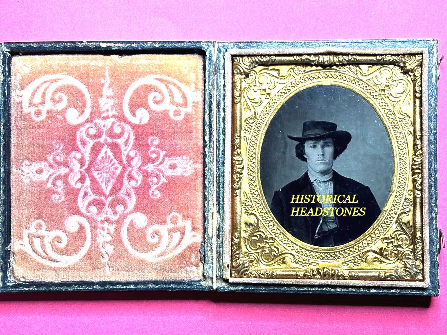 William Clarke Quantrill 1/6th Plate Tintype C.1858 *RARE! - Etsy