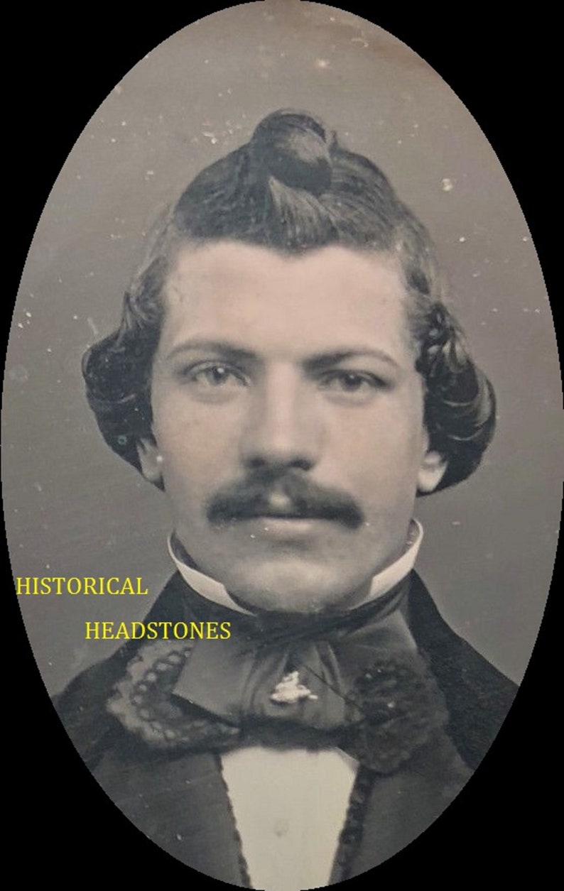 LOUIS DAGUERRE the Father of Photography FIRST Believed Image 1/6th ...
