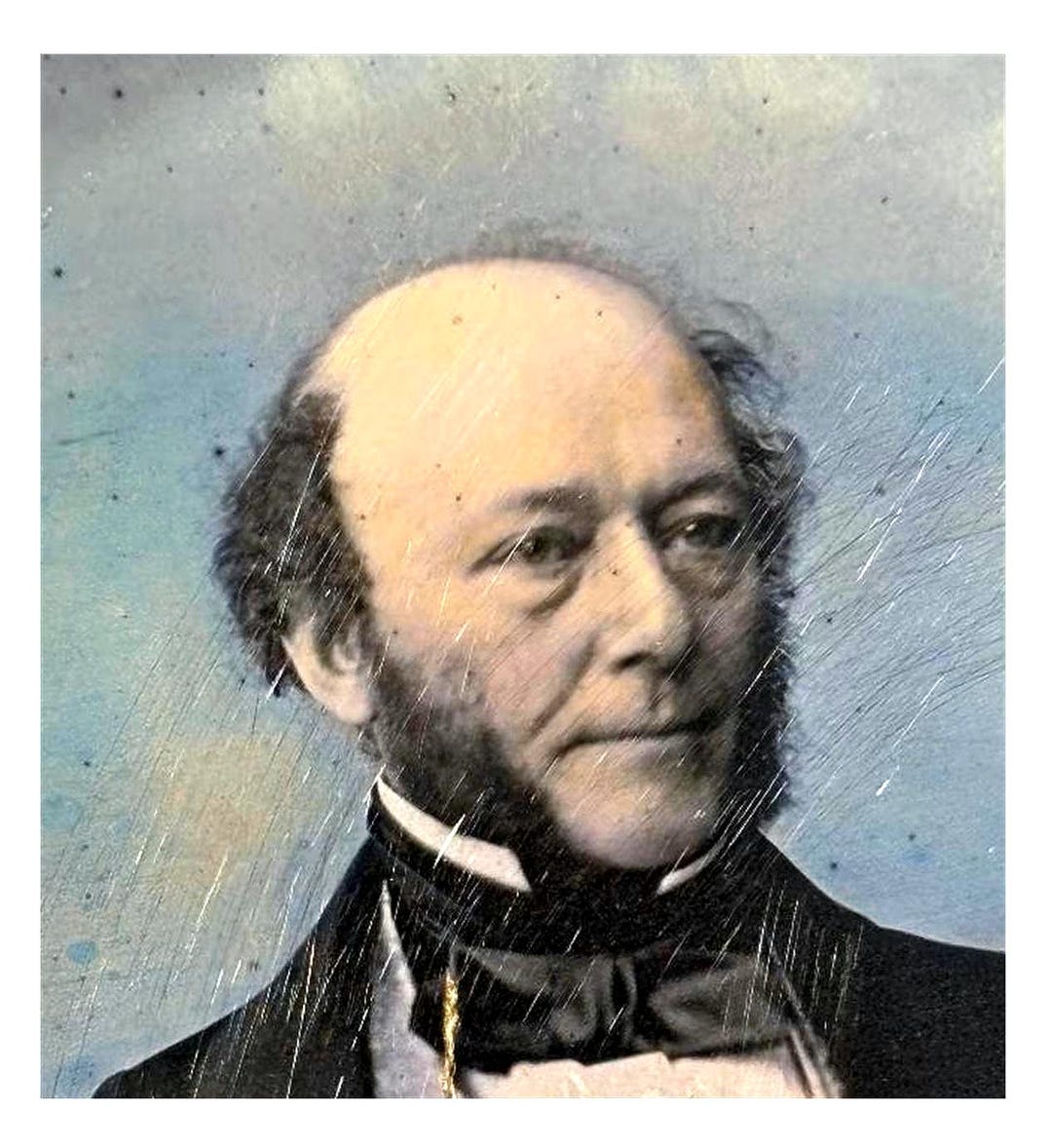 8th President MARTIN VAN BUREN #2 Discovery 1/6th Plate Daguerreotype ...