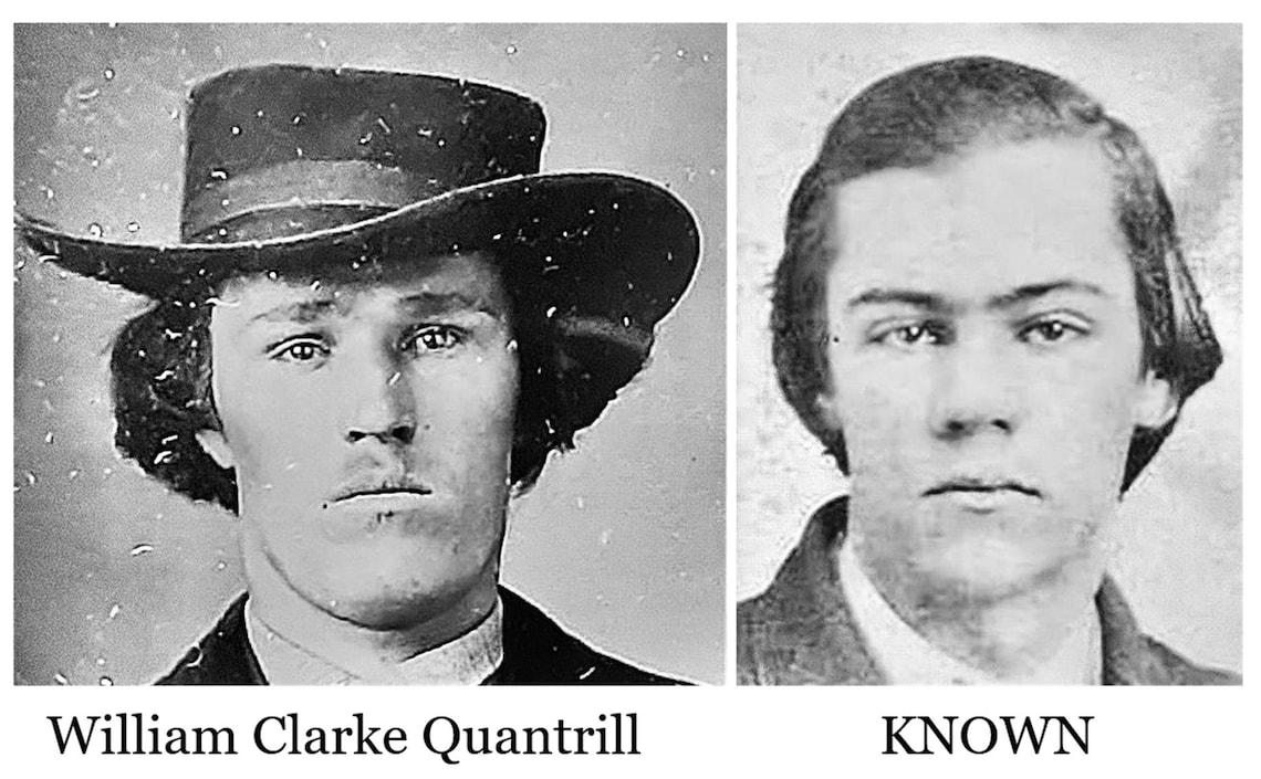William Clarke Quantrill 1/6th Plate Tintype C.1858 - Etsy