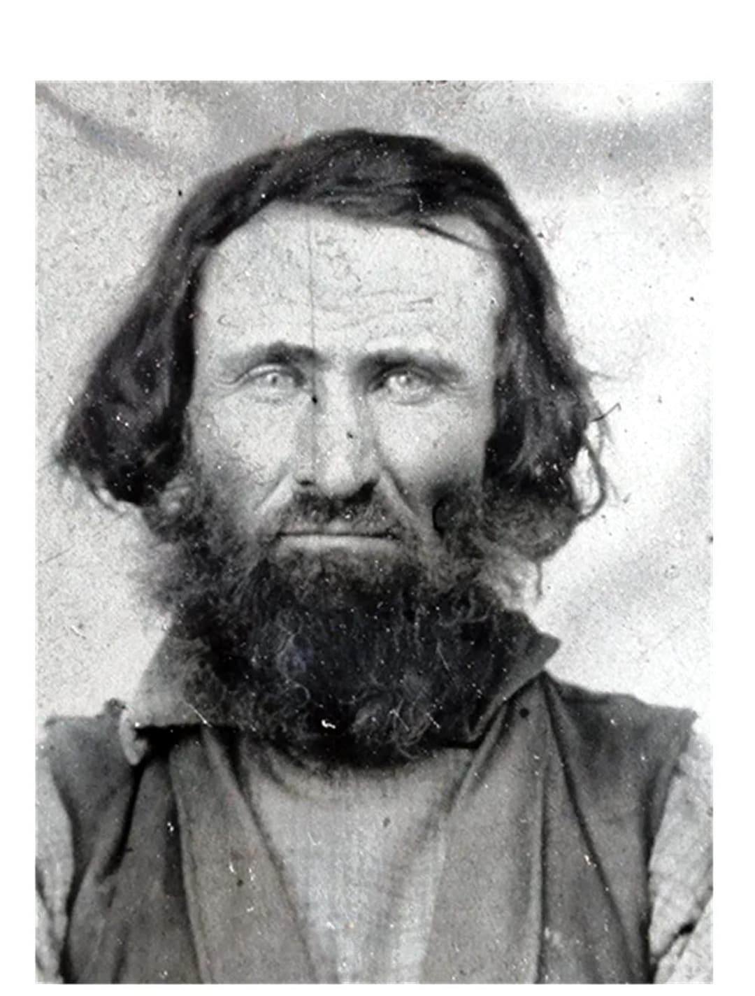 TOMBSTONE Founding Father ED SCHIEFFELIN 1/9th Plate Tintype C.1876 ...