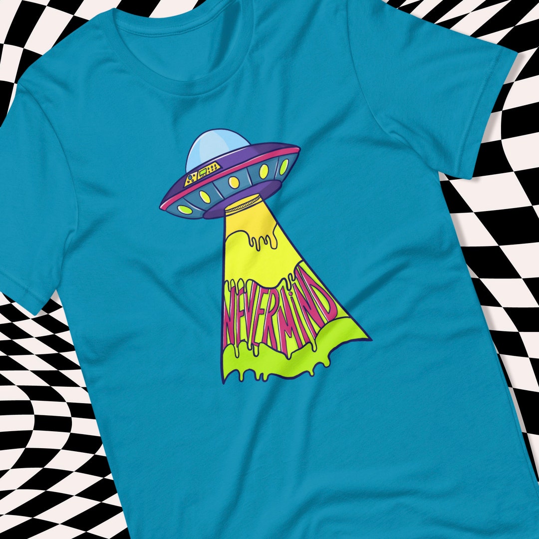 Alien Abduction Shirt, UFO Tshirt, Funny Alien Shirt, Psychedelic Shirt ...