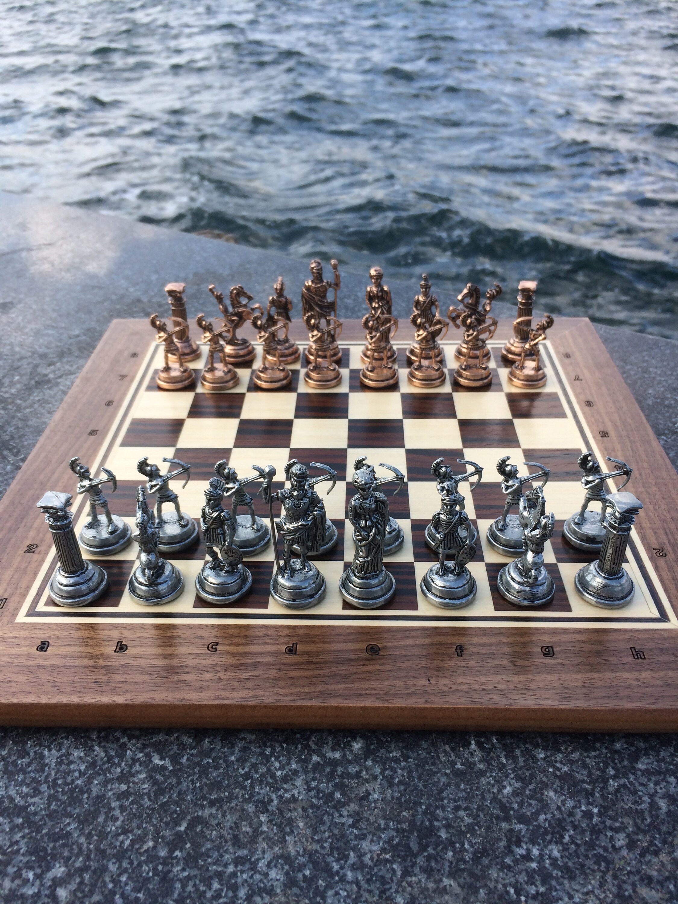 Wooden Chess Set, Chess Set Board, Chess Board, Gift for Him,handmade ...