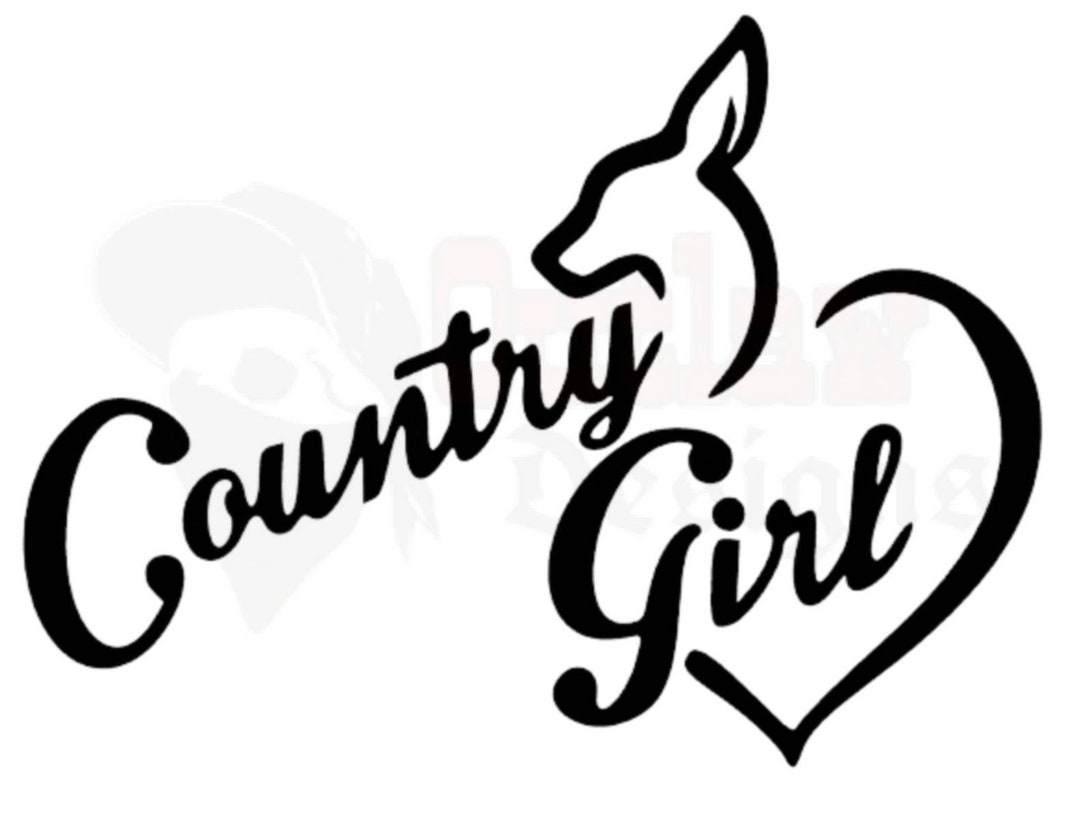 Country Girl Decal - Etsy