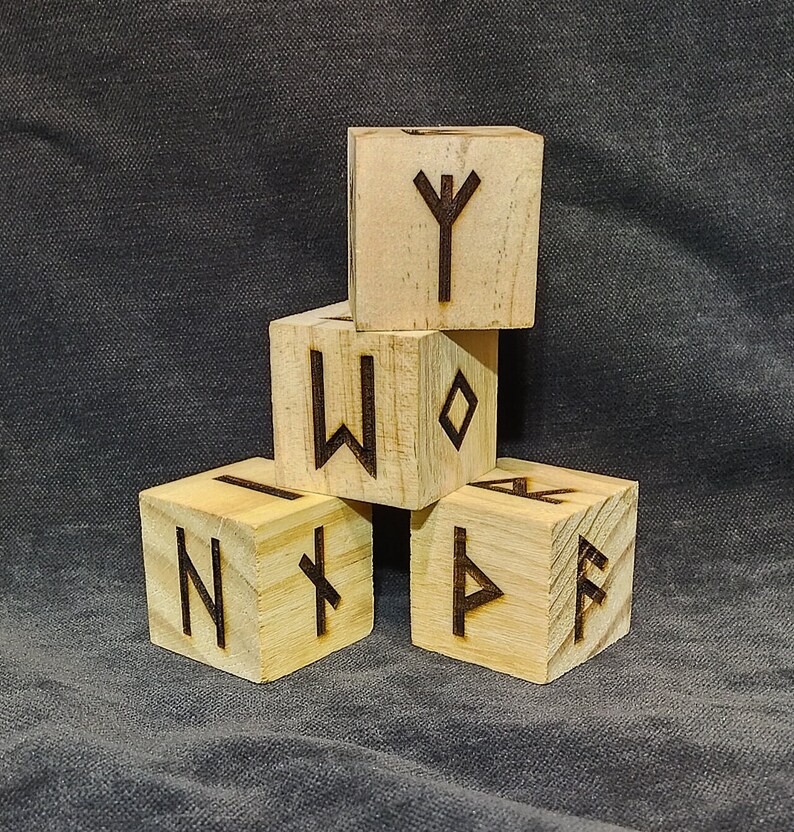 Childrens Runes Learning Blocks - Etsy